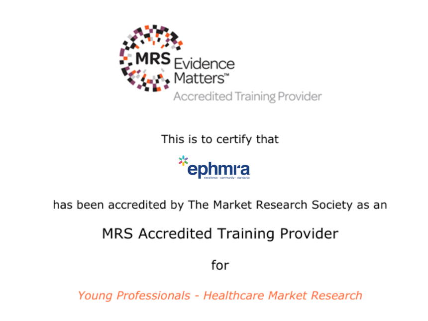 EPHMRA’s Learning & Development Committee: Training modules | EPHMRA